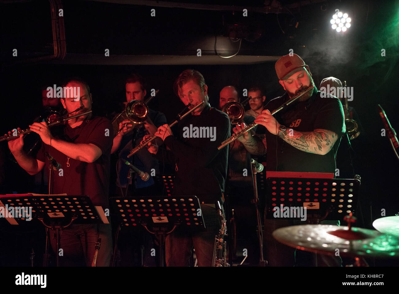 Abstract Orchestra featuring MC Joker Starr (left) and Micall Parknsun ...