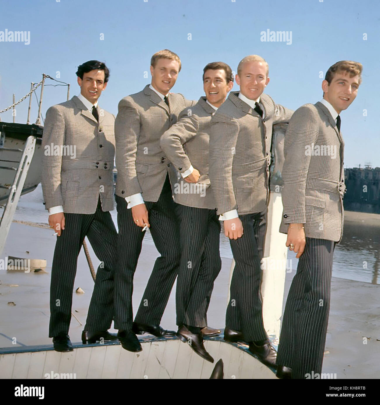 BARRON KNIGHTS UK pop group in July 1964. Photo: Tony Gale Stock Photo ...