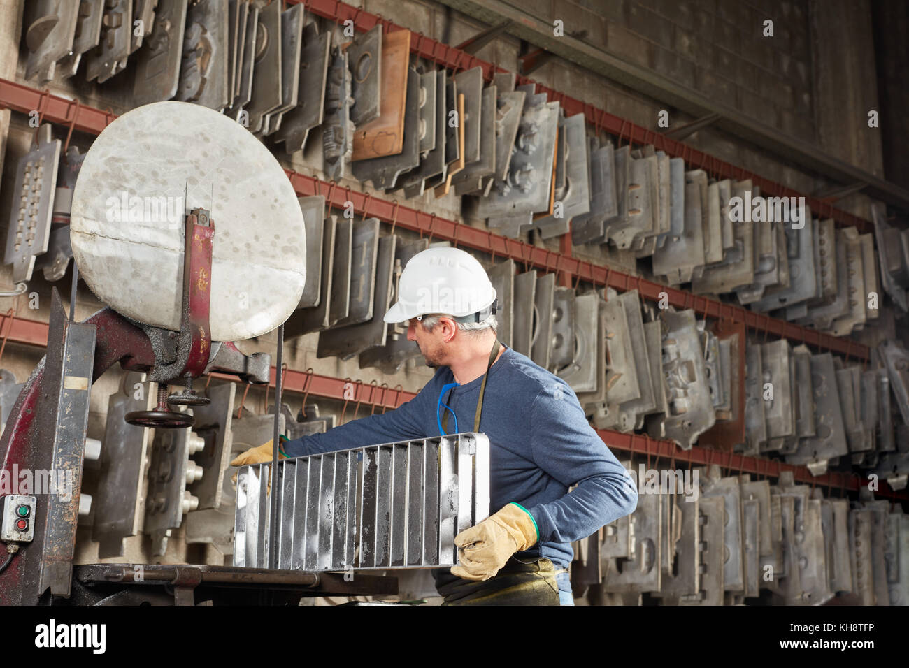 Metallurgical worker hi-res stock photography and images - Alamy