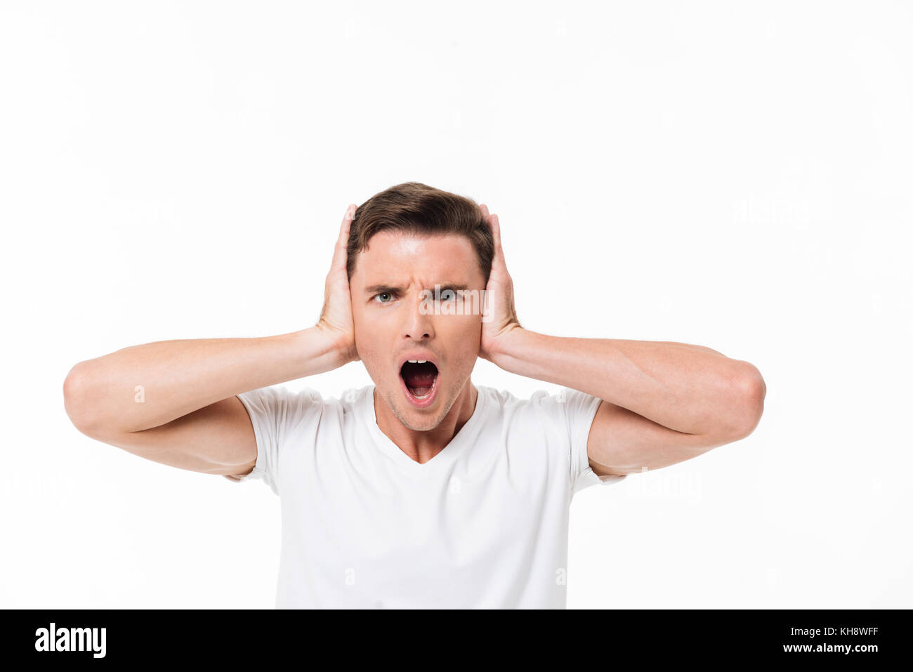 Angry Screaming Person