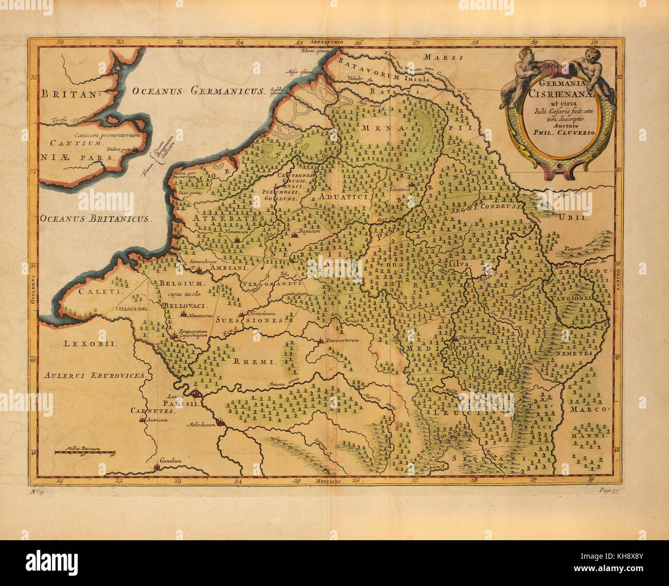 Map of netherlands and belgium hi-res stock photography and images - Alamy