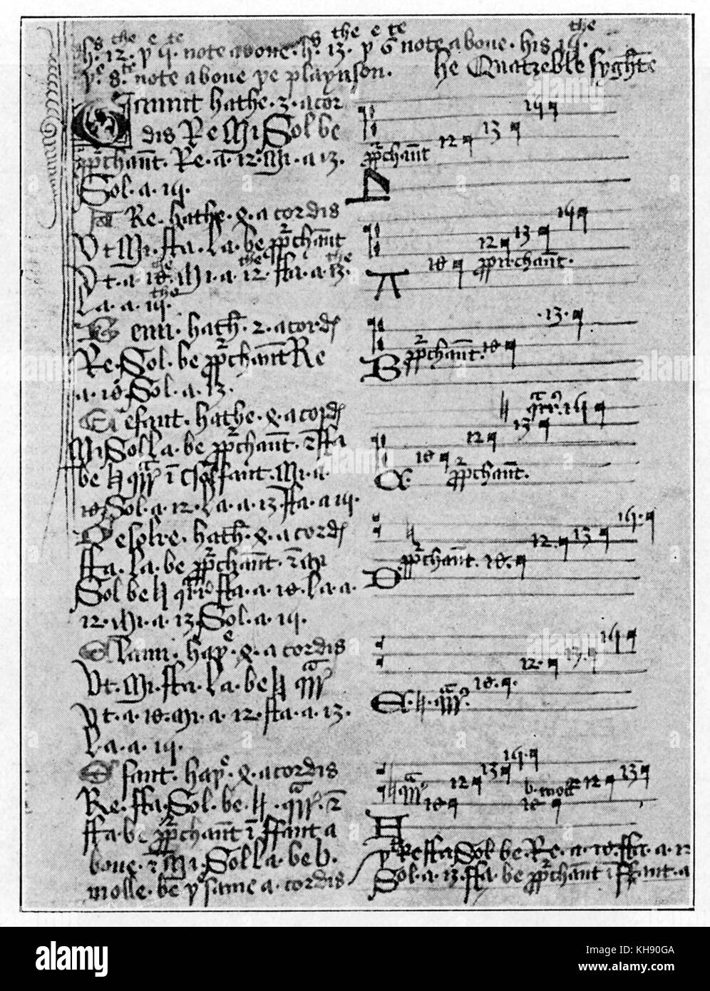 Medieval manuscript illustrations hi-res stock photography and images ...