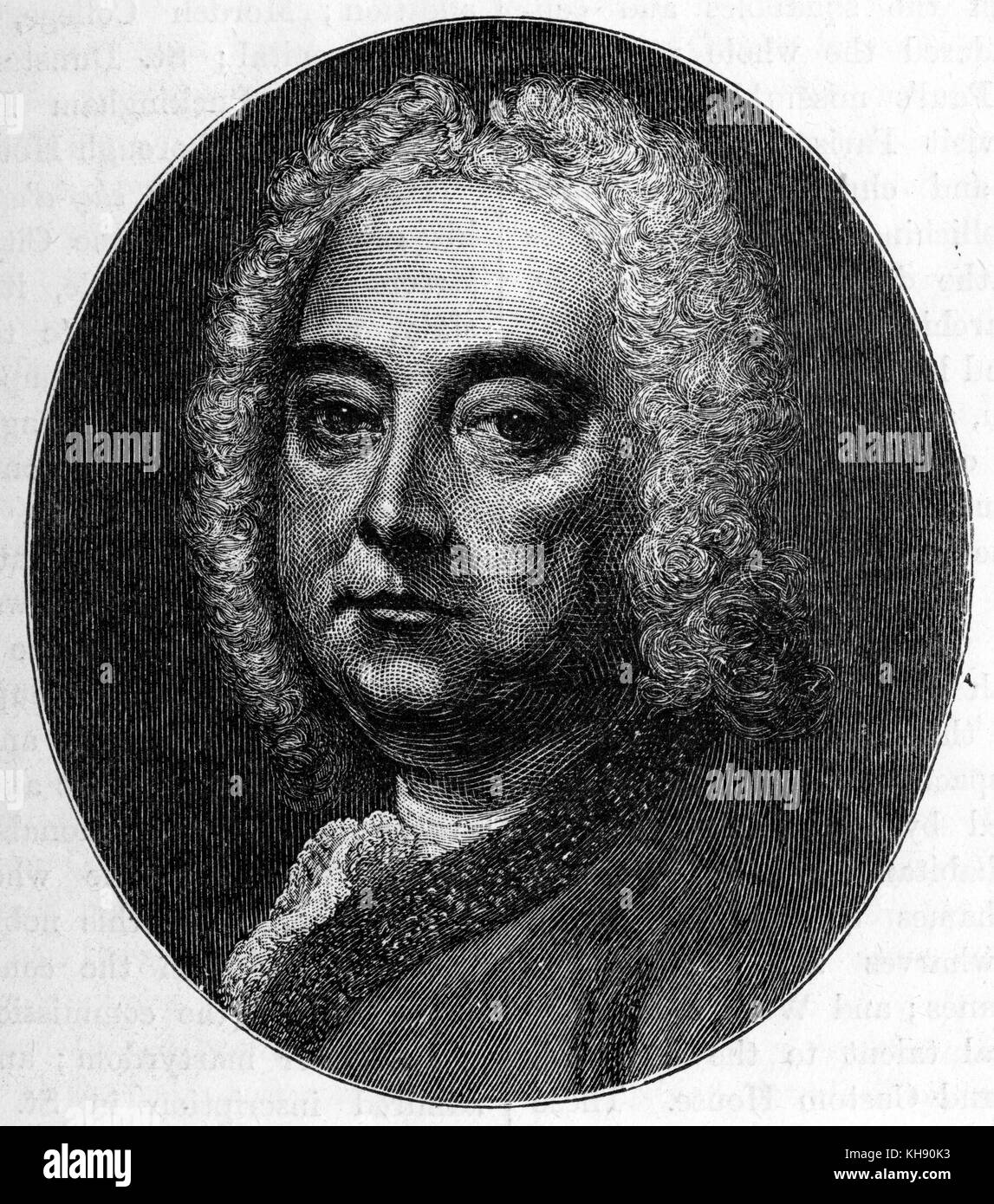 George frideric handel portrait hi-res stock photography and images - Alamy