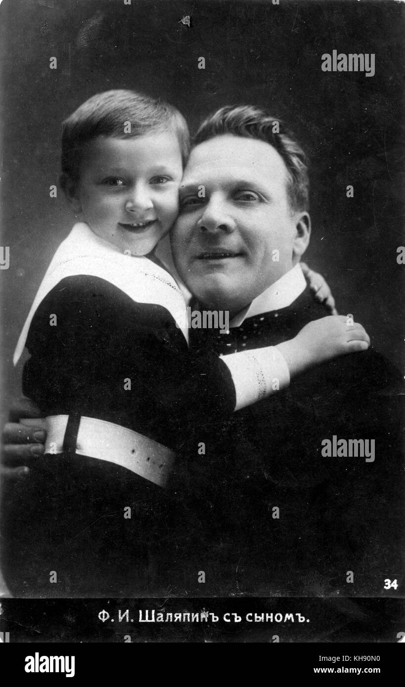 Singer feodor chaliapin hi-res stock photography and images - Alamy