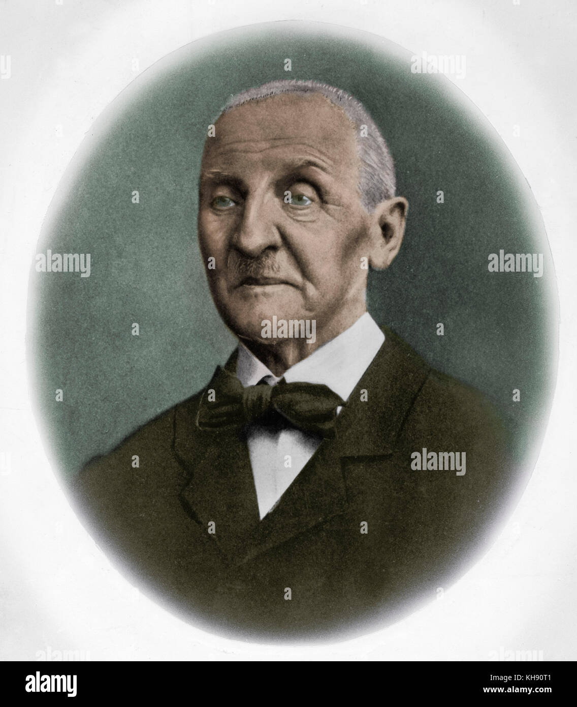 Anton Bruckner, Austrian composer, 1824-1896 Stock Photo - Alamy