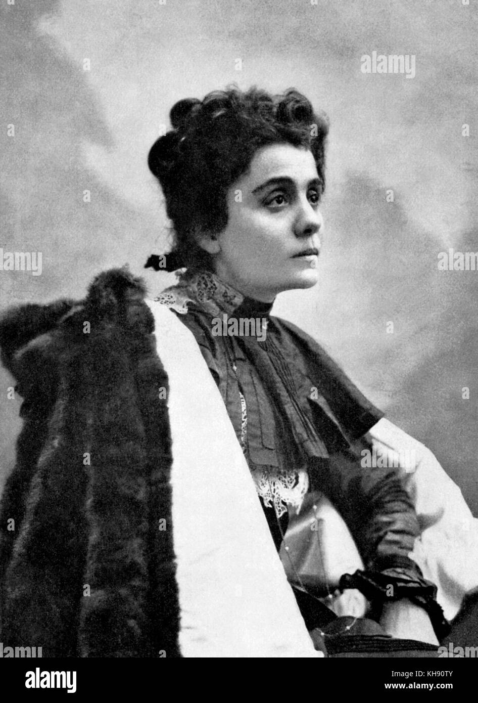 Eleonora Duse in Francesca da Rimini - tragic play by Gabriele d ...