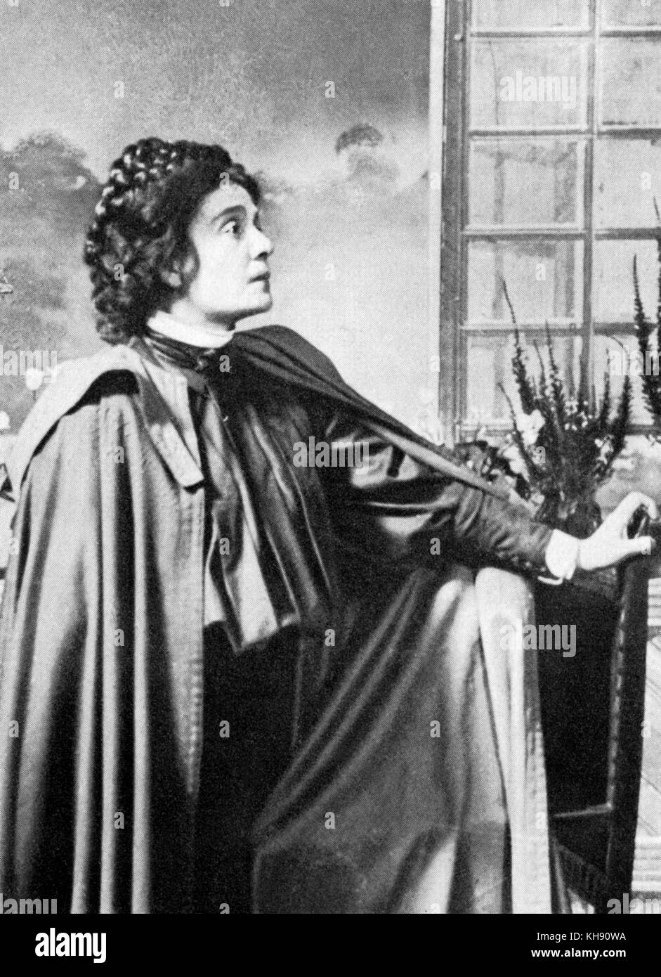 Eleonora Duse as Rebecca West in Rosmersholm - play by Henrik Ibsen ...