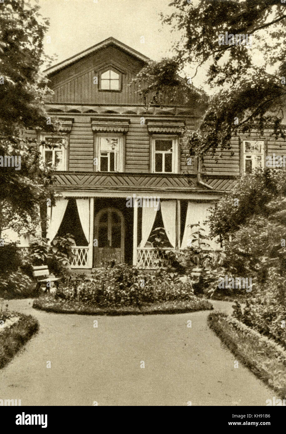 Tchaikovsky House High Resolution Stock Photography and Images - Alamy