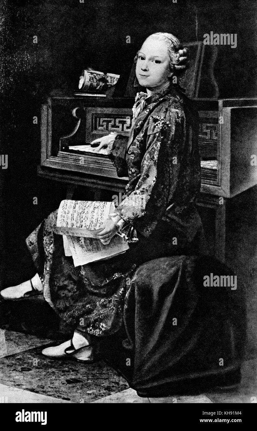 Mozart as a child hi-res stock photography and images - Alamy