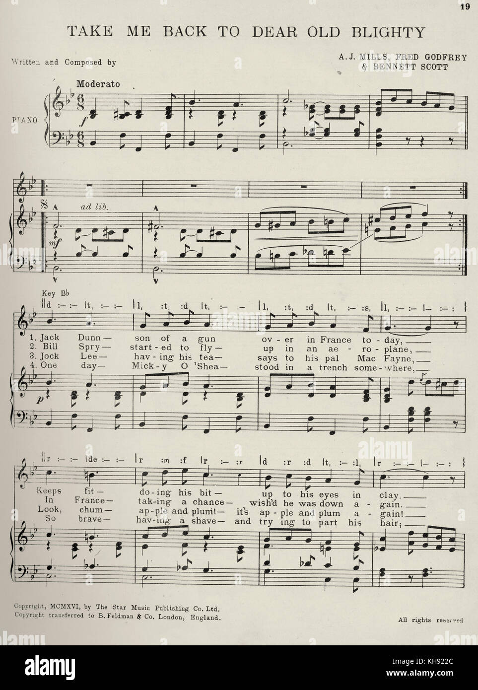 Take back dear old blighty hi-res stock photography and images - Alamy