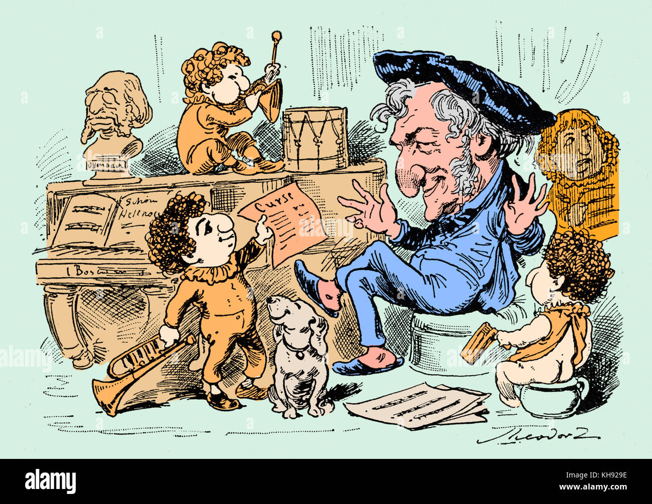 Anti semitic caricature hi-res stock photography and images - Alamy