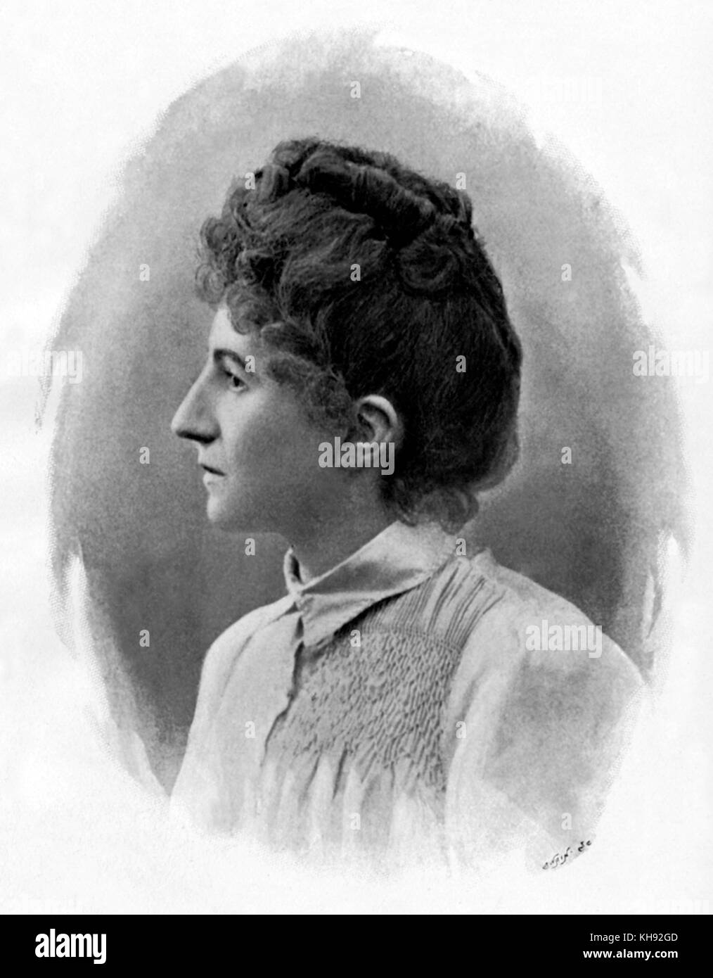 19th century female opera singer hi-res stock photography and images ...