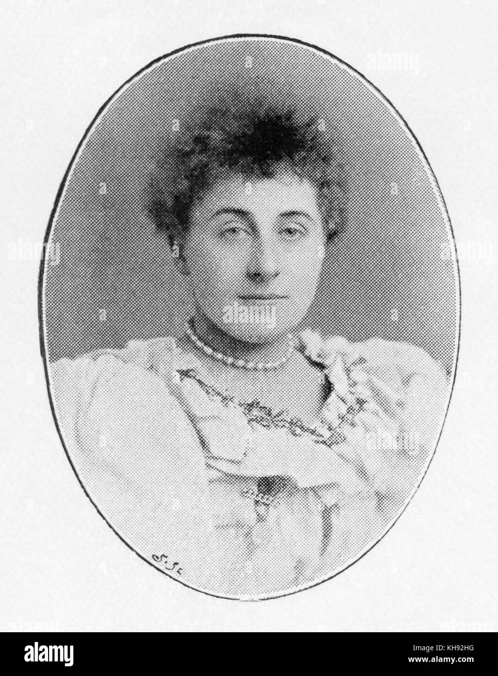 Bessie Evans - Welsh opera singer Stock Photo - Alamy