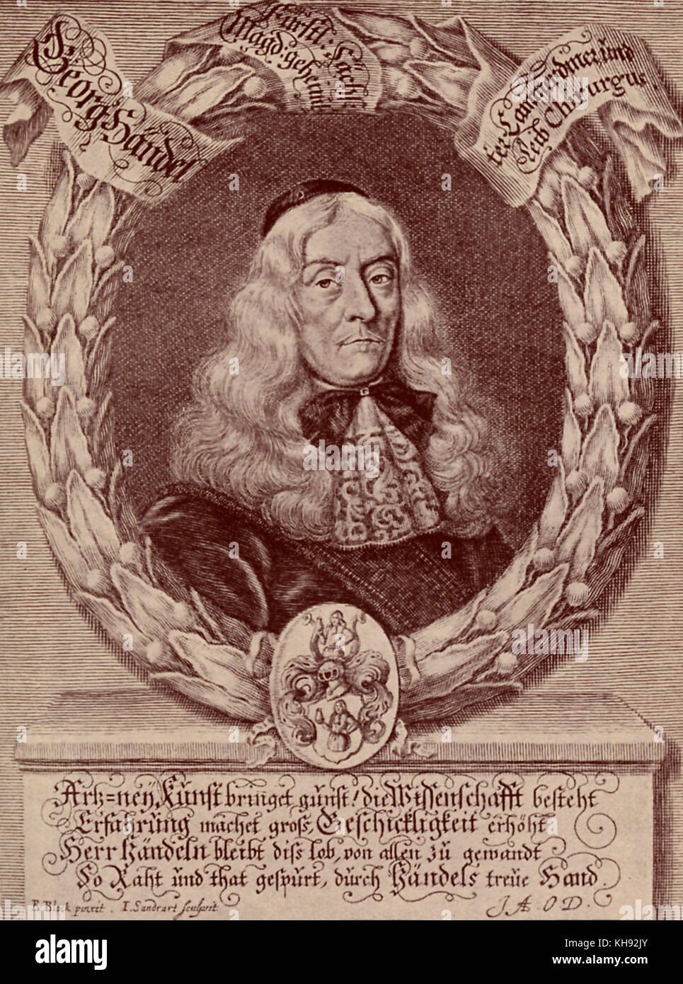 Handel father hi-res stock photography and images - Alamy