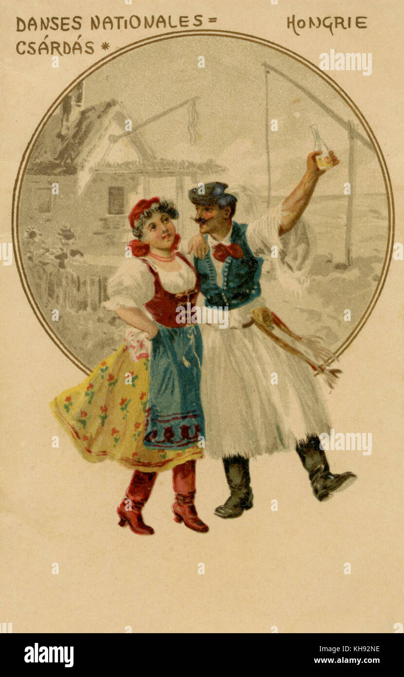 French folk dances couple hi-res stock photography and images - Alamy