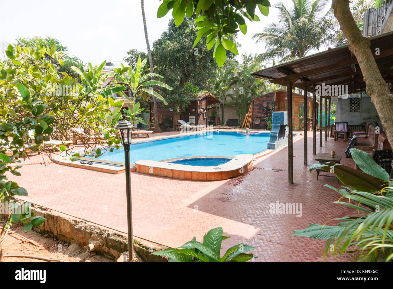 Indian Kitchen guest house and Restaurant Stock Photo - Alamy