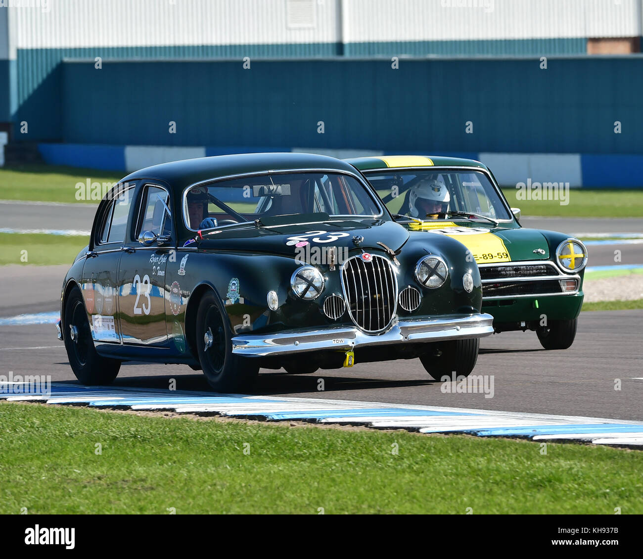 Roger Cope, Jaguar Mk1, Historic Touring Cars, HSCC, Season Opener ...