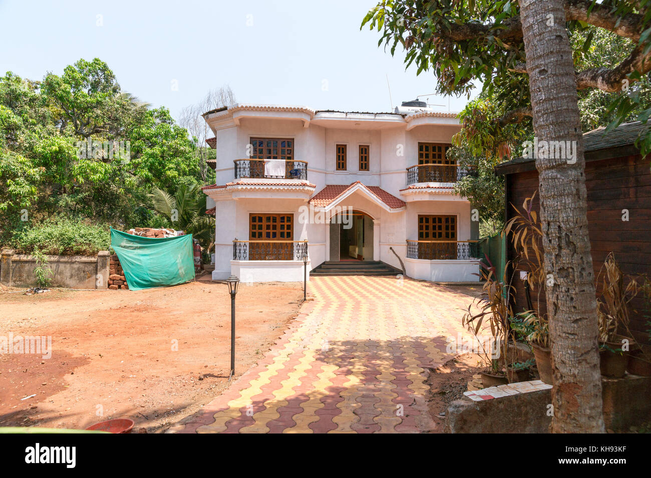 Indian Kitchen guest house and Restaurant Stock Photo - Alamy