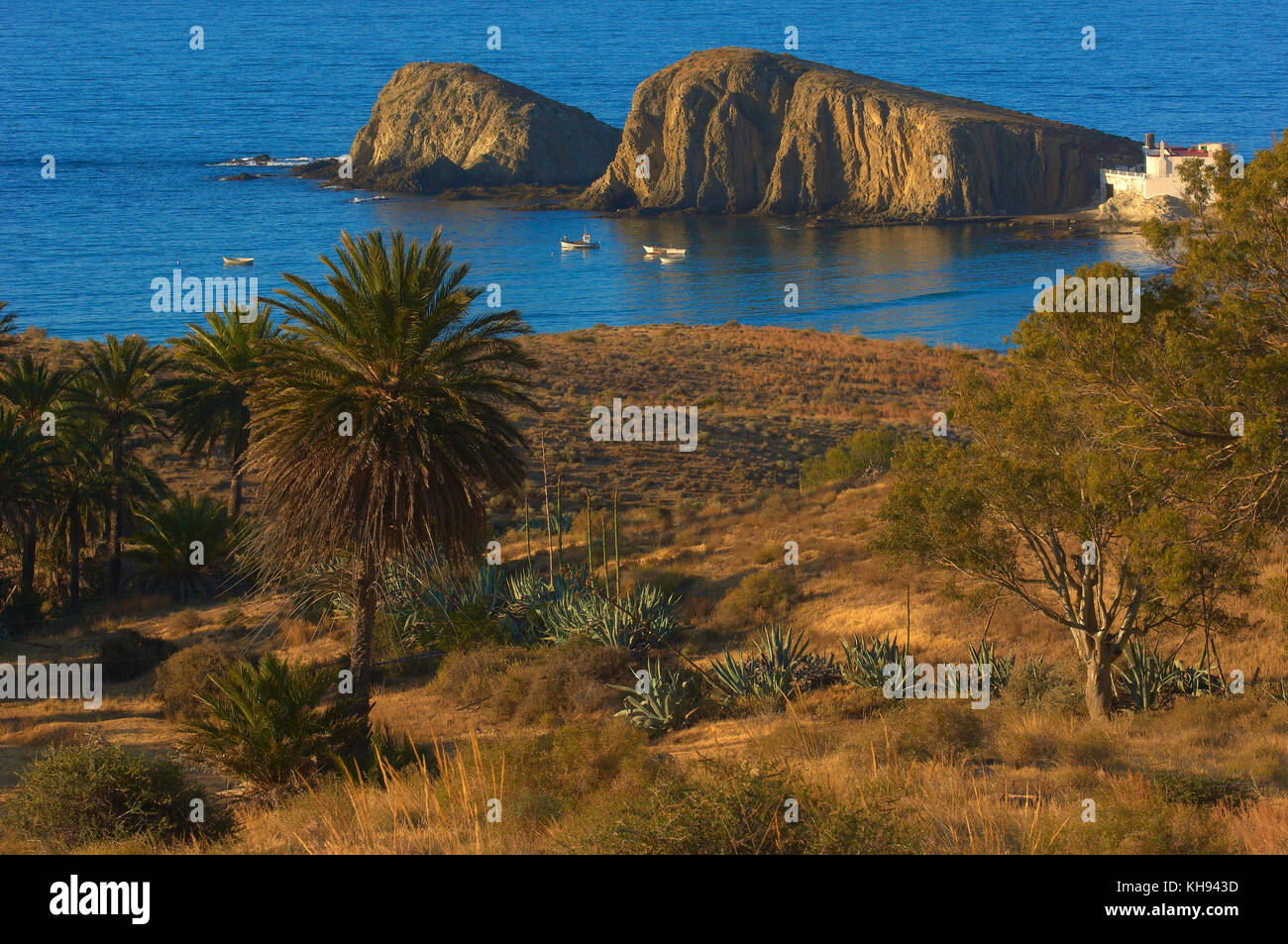 Isleta del Moro, Cabo de Gata, Biosphere Reserve, fishing village, Cabo ...