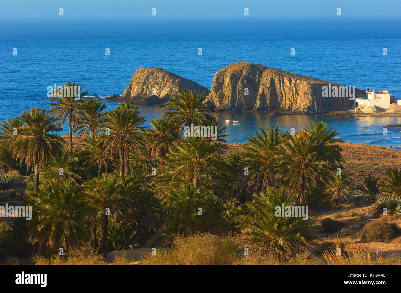Isleta del Moro, Cabo de Gata, Biosphere Reserve, fishing village, Cabo ...