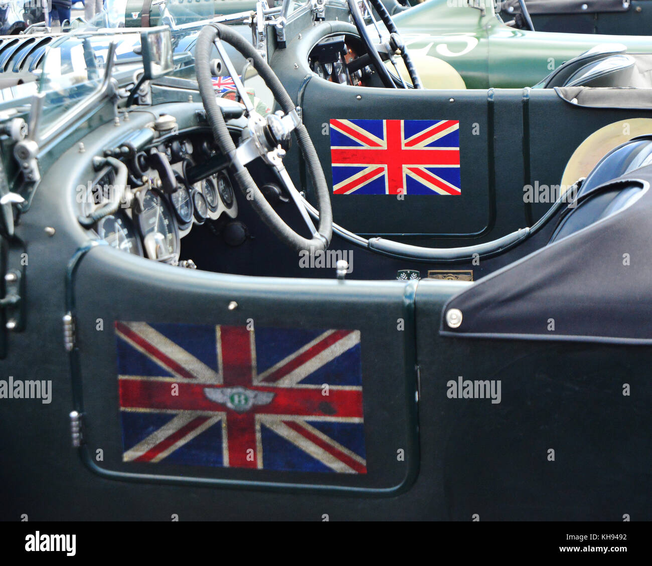 Bentleys flying the flag hi-res stock photography and images - Alamy