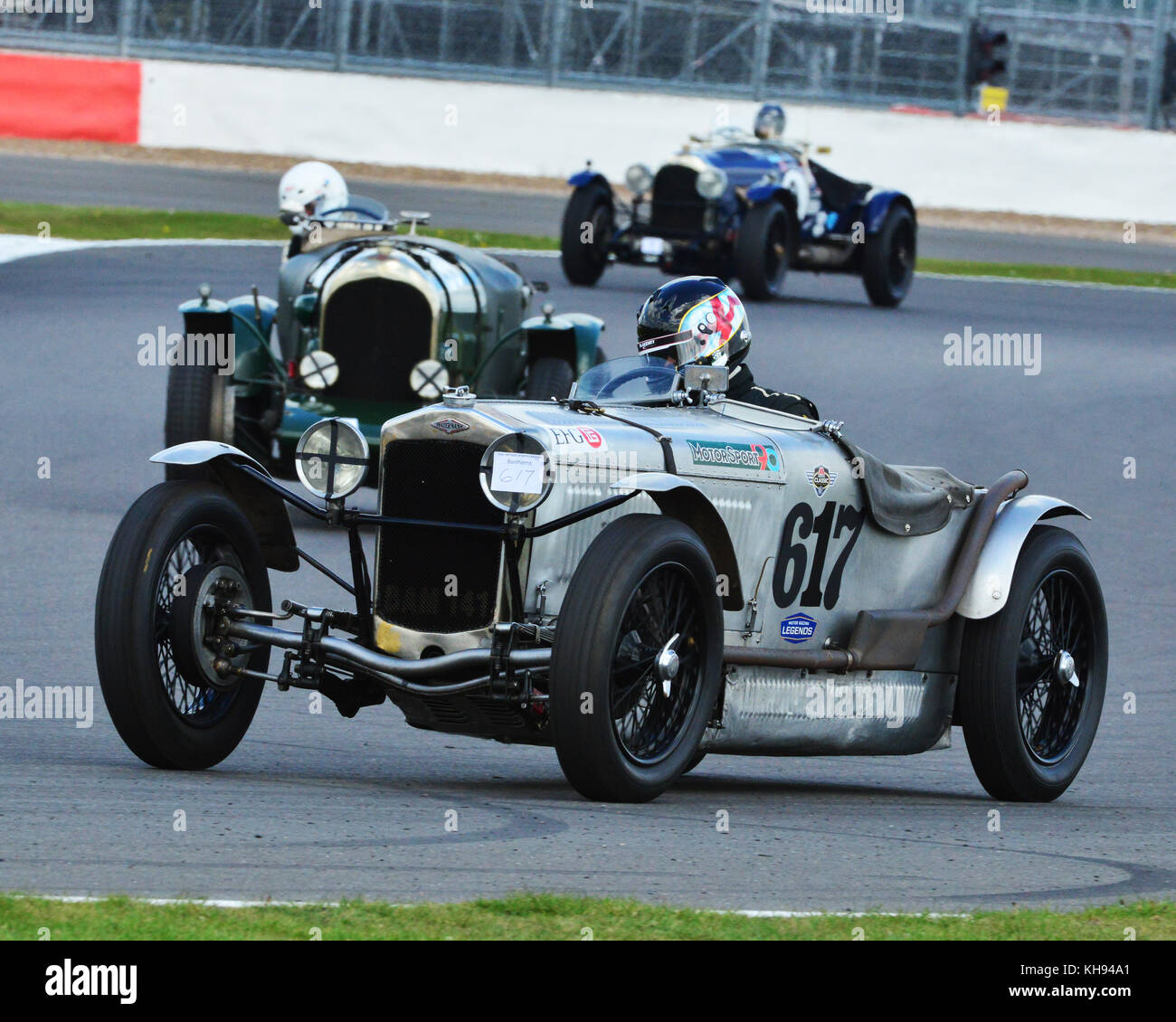 Andrew Hall, Frazer Nash Super Sports, Silverstone Trophy Race, VSCC ...
