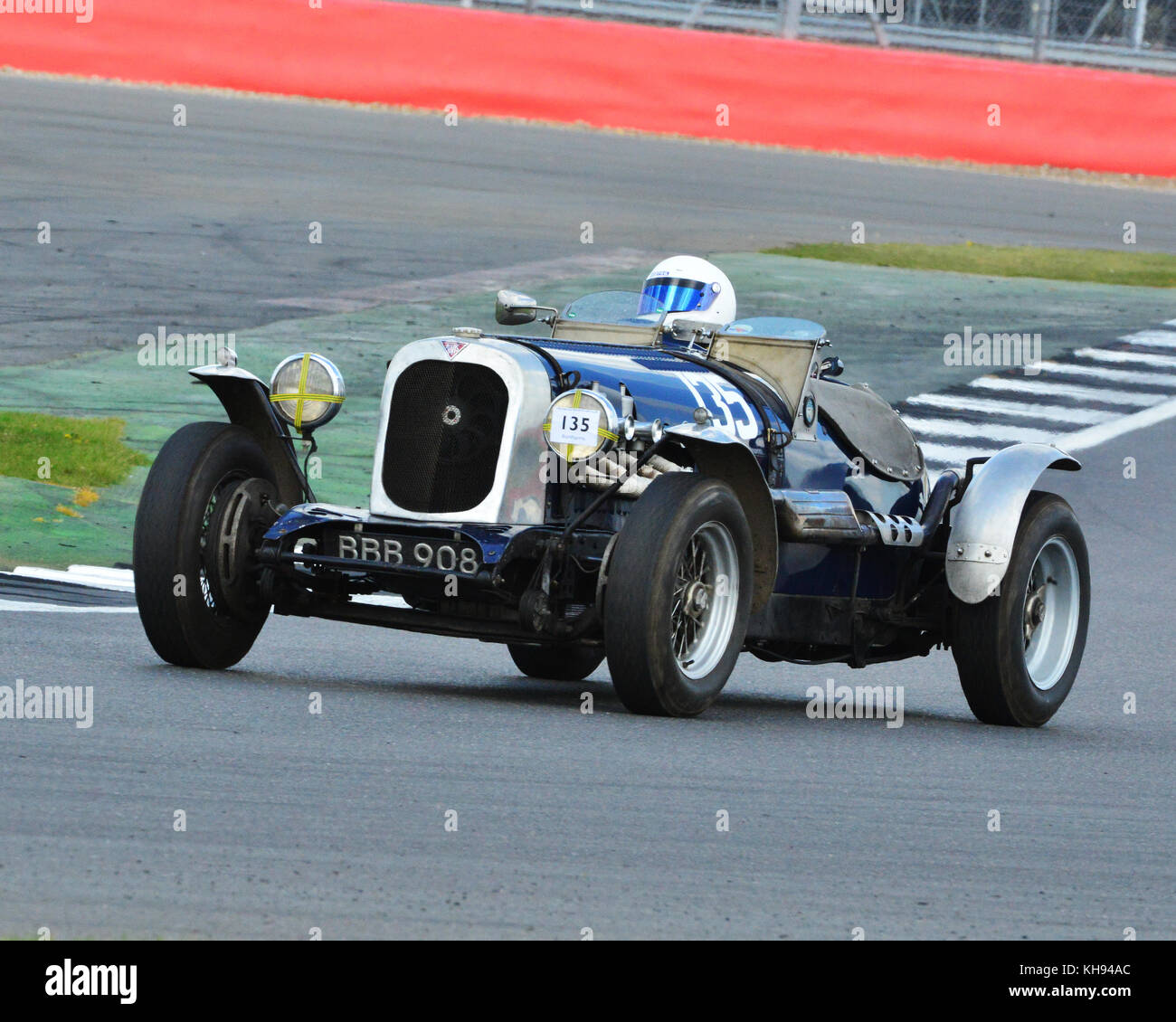 Jeffrey Edwards, Alvis Sports Special, Silverstone Trophy Race, VSCC ...