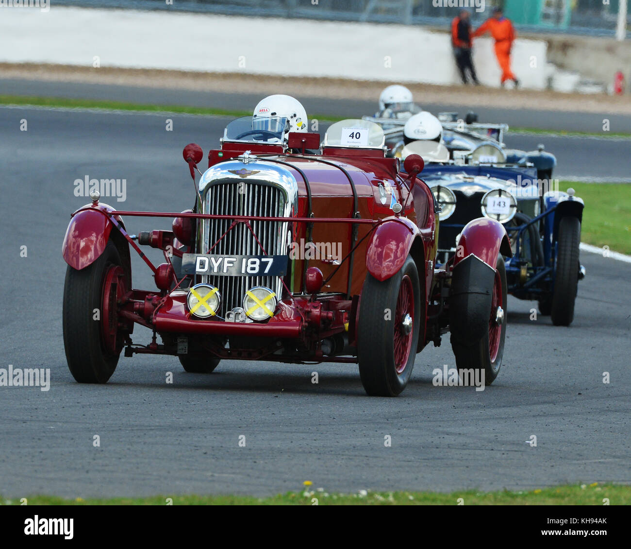 Richard Reay-Smith, Lagonda LG45, Silverstone Trophy Race, VSCC ...