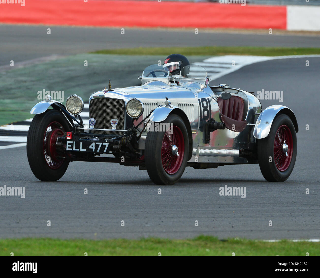 Ian Fyfe, Riley 12/70 Special, Silverstone Trophy Race, VSCC, Formula ...