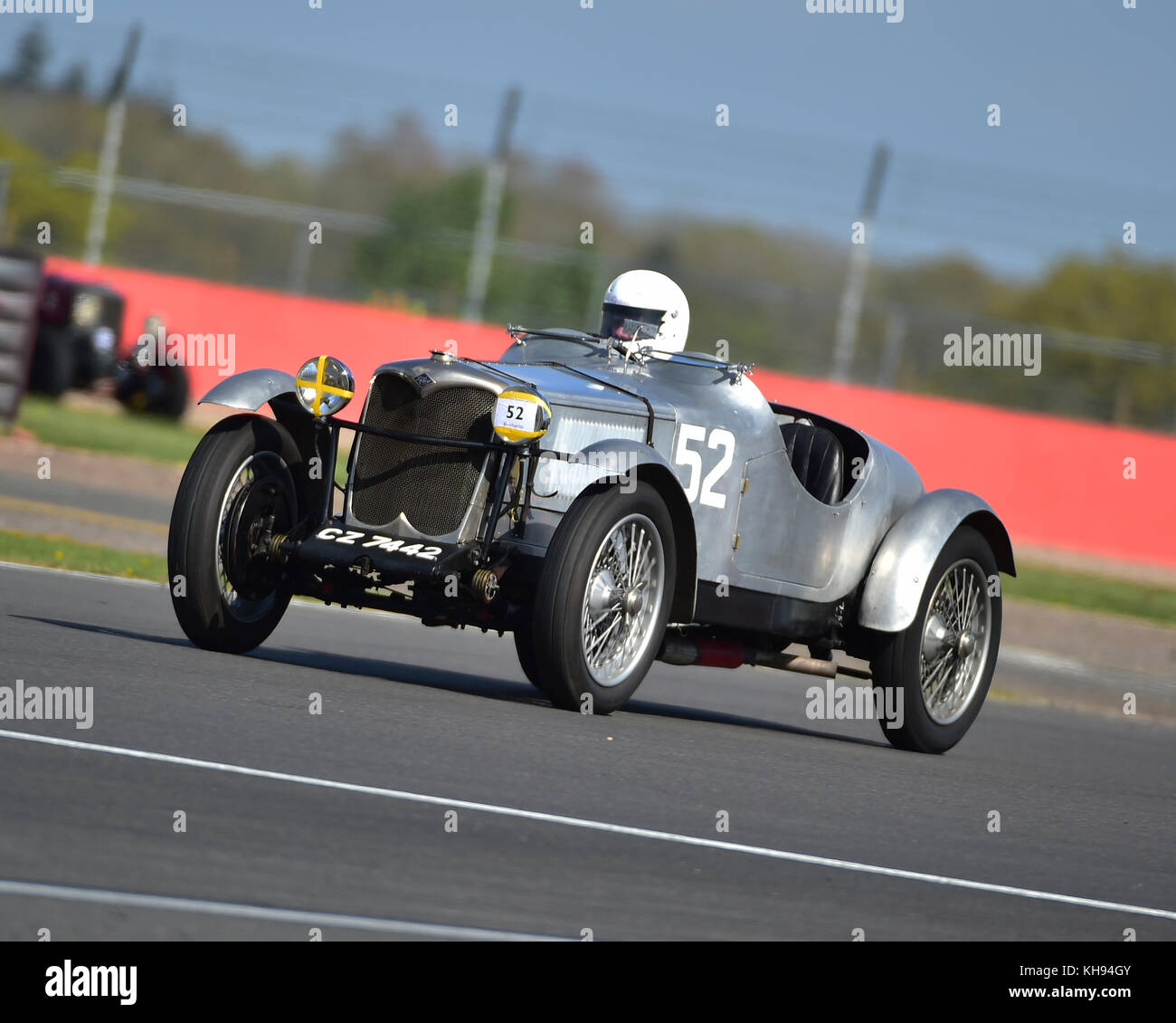Dennis Bingham, Riley Falcon Special, All-Comers Handicap race, pre-war ...