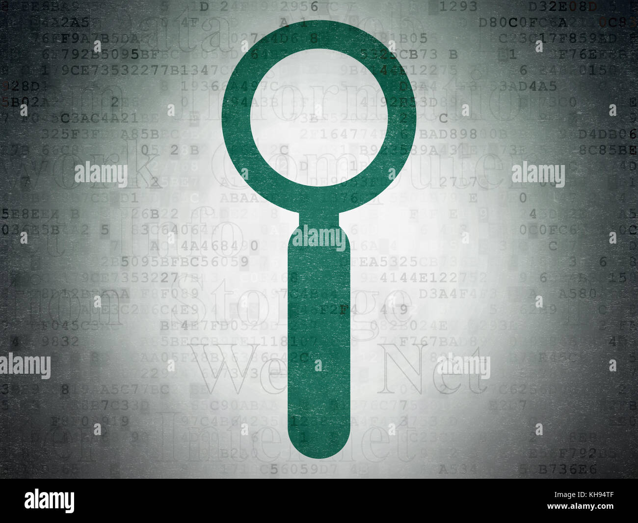 Data concept: Search on Digital Data Paper background Stock Photo - Alamy