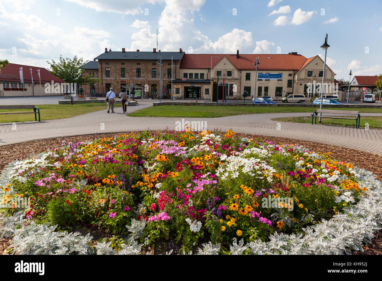 Bahnhof Wernigerode im Sommer Stock Photo - Alamy