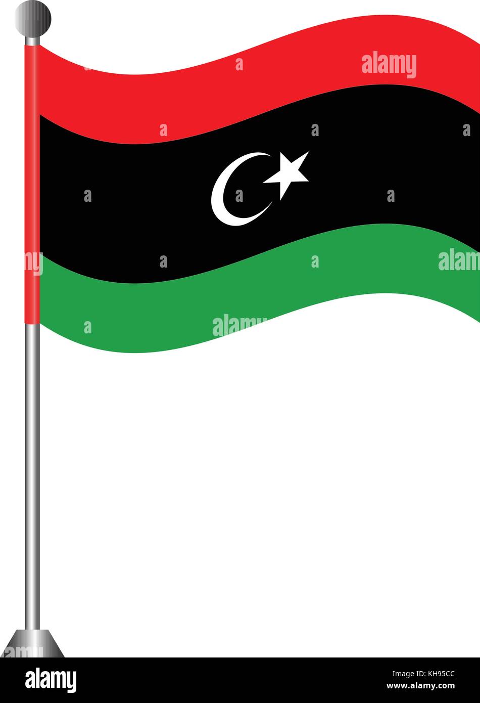 Flag of Libya Stock Vector Image & Art - Alamy