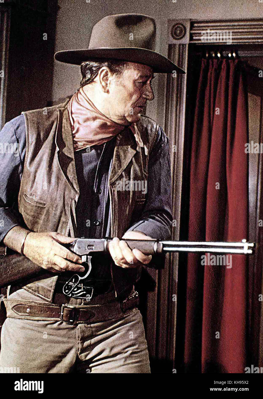 John wayne rio lobo hi-res stock photography and images - Alamy