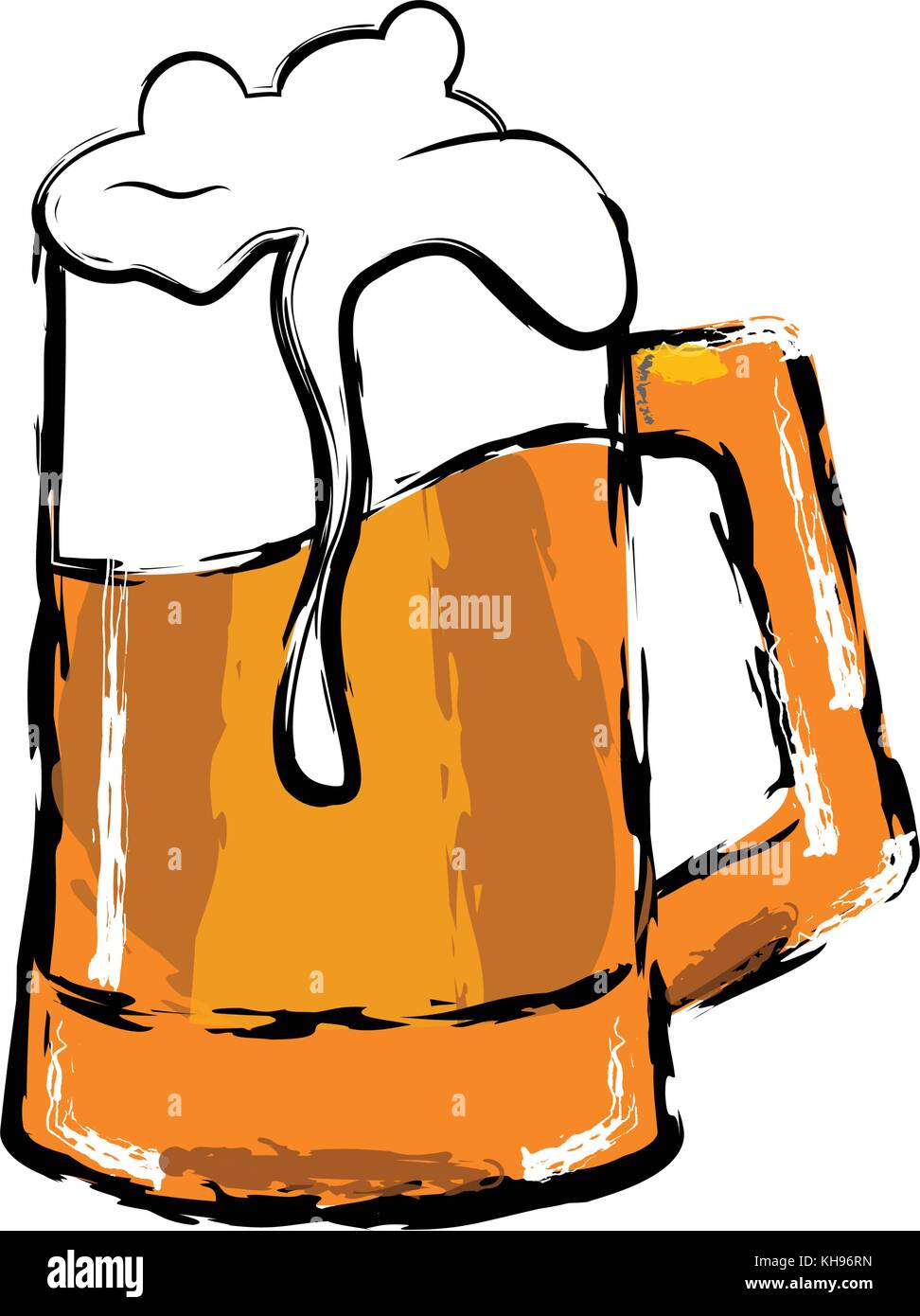 Mug border Stock Vector Images - Alamy