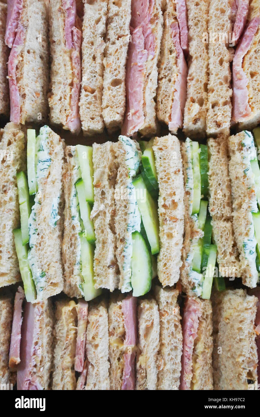 Crustless sandwiches hi-res stock photography and images - Alamy