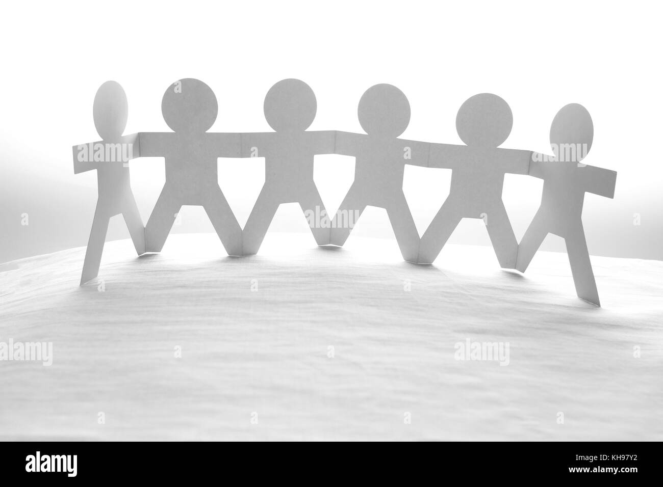 People cooperate Black and White Stock Photos & Images - Alamy