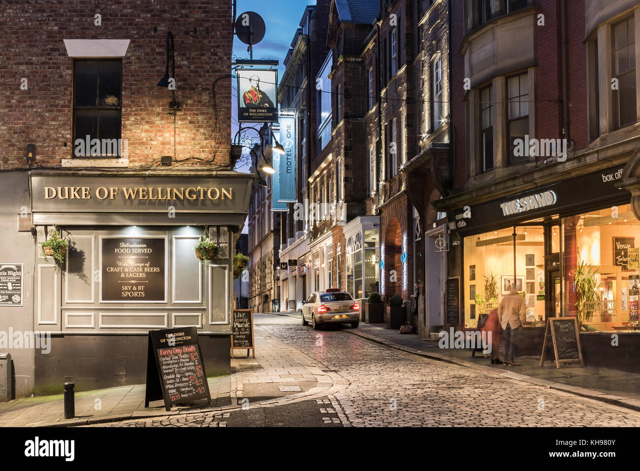 Duke of Wellington pub, High Bridge Quarter, Newcastle upon Tyne city ...
