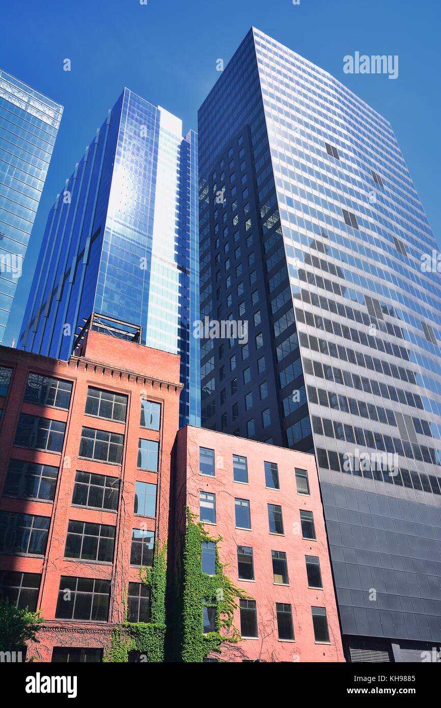 Detail of modern skyscrapers in Chicago, Illinois, USA Stock Photo - Alamy