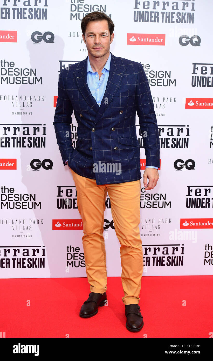 Paul Sculfor attends a private view of Ferrari: Under the Skin at The ...