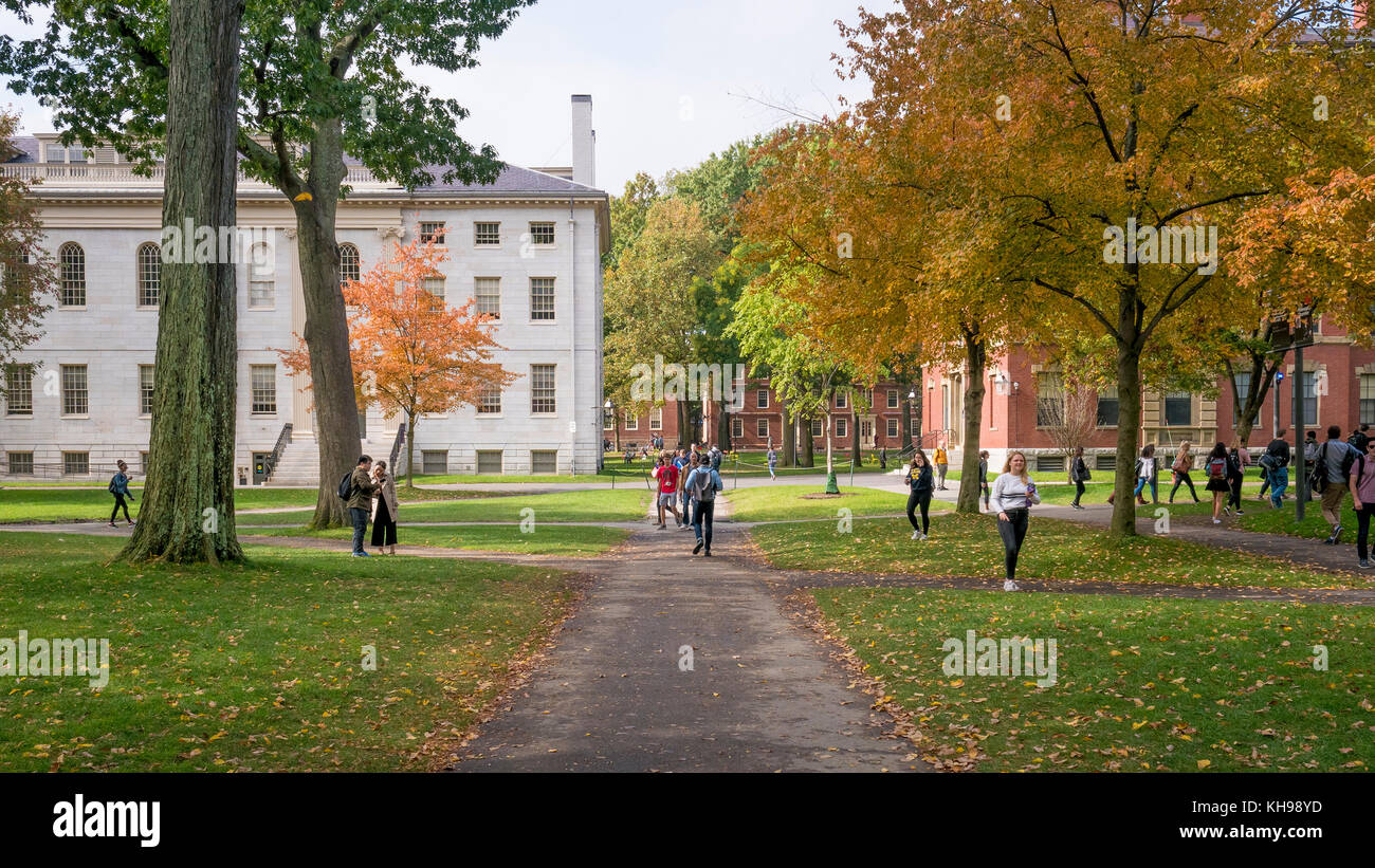 Harvard University architecture Stock Photo - Alamy