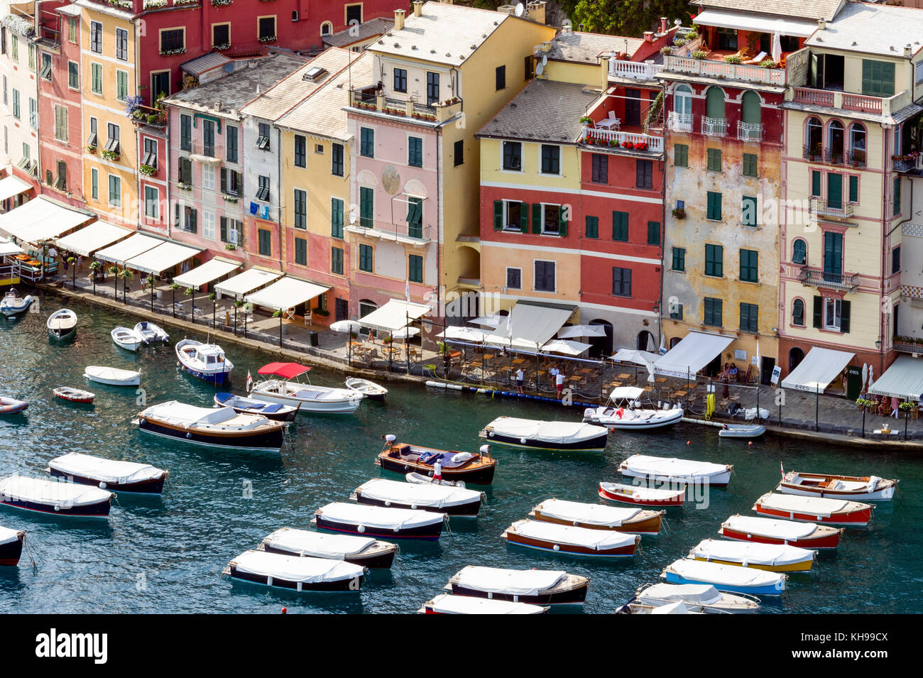 Italie. Ligurie. Golfe de Tigullio, Riviera Italienne. Portofino ...