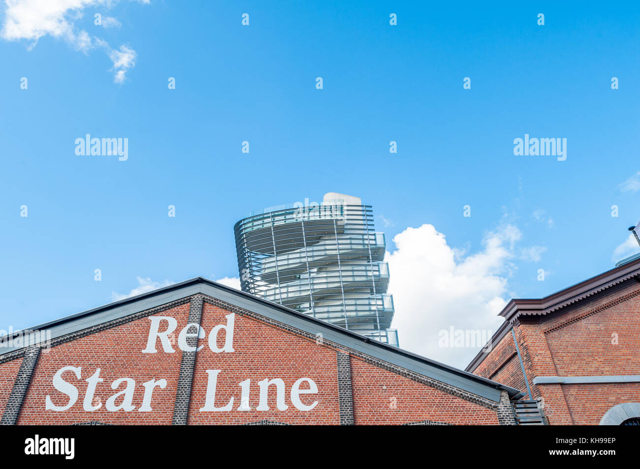 Belgium, Antwerpen - Red star line museum Stock Photo - Alamy