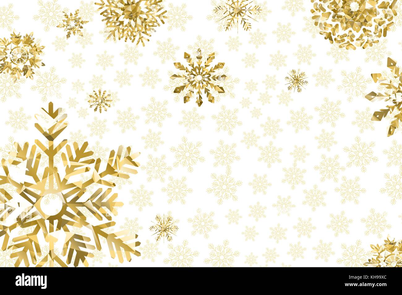 Golden winter background Stock Vector Image & Art - Alamy
