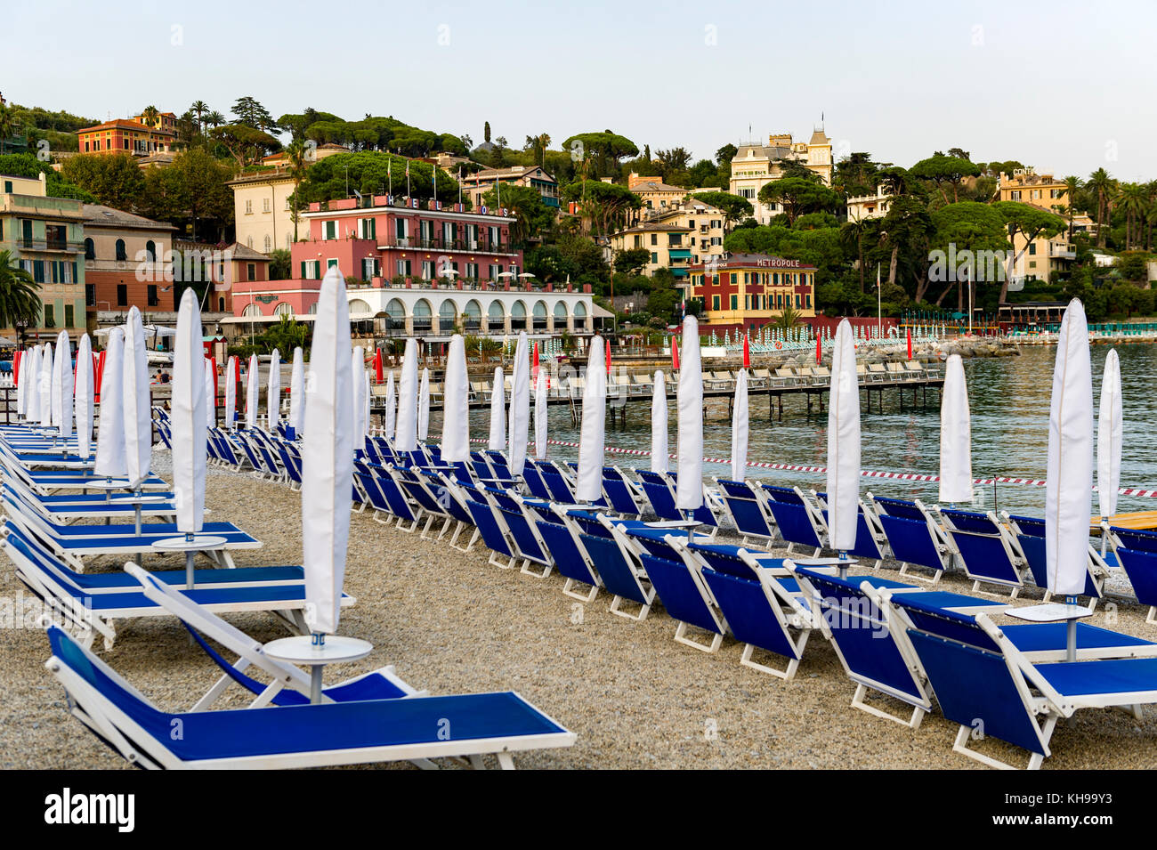 Europe. Italy. Liguria. Gulf of Tigullio, Italian Riviera. Santa ...