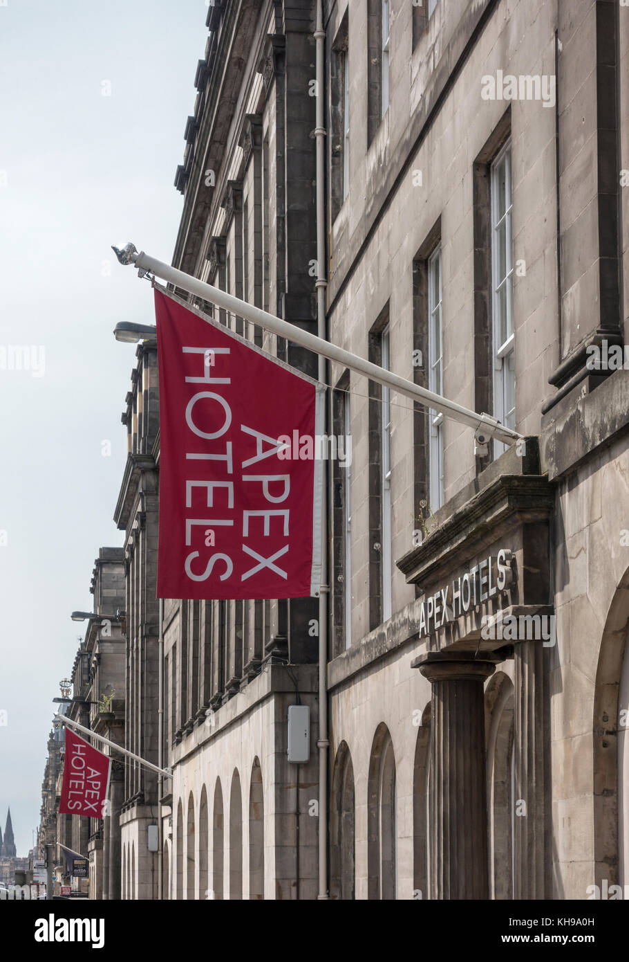 An Apex Hotels Flag Outside The Apex Waterloo Place Hotel Waterloo ...