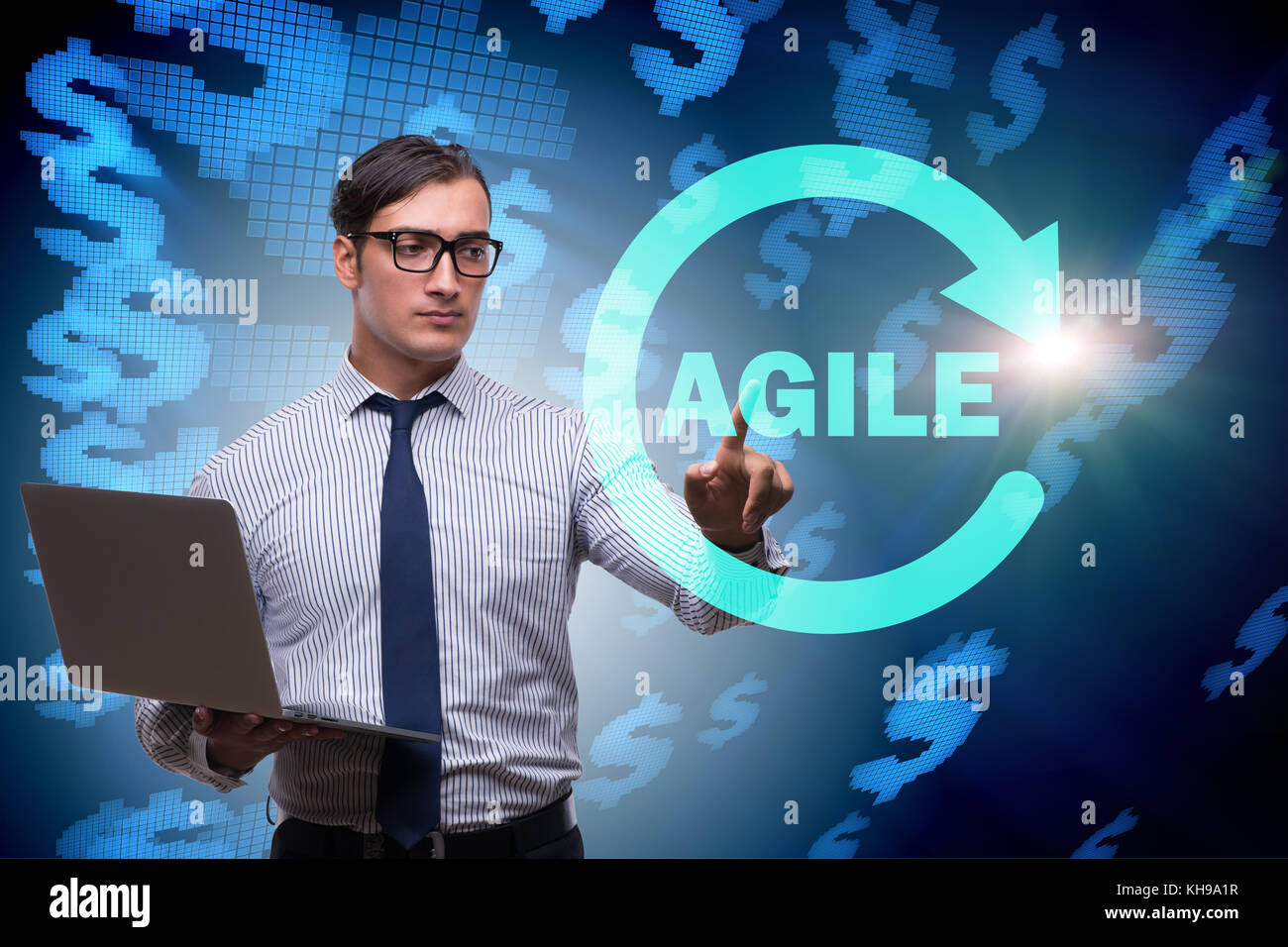 Concept of agile software development Stock Photo - Alamy