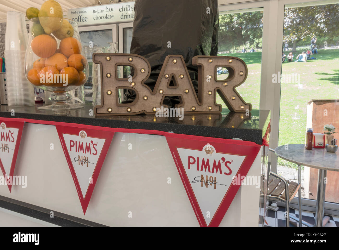 Inside The Fountain Cafe And Bar West Princes Street Gardens Edinburgh ...