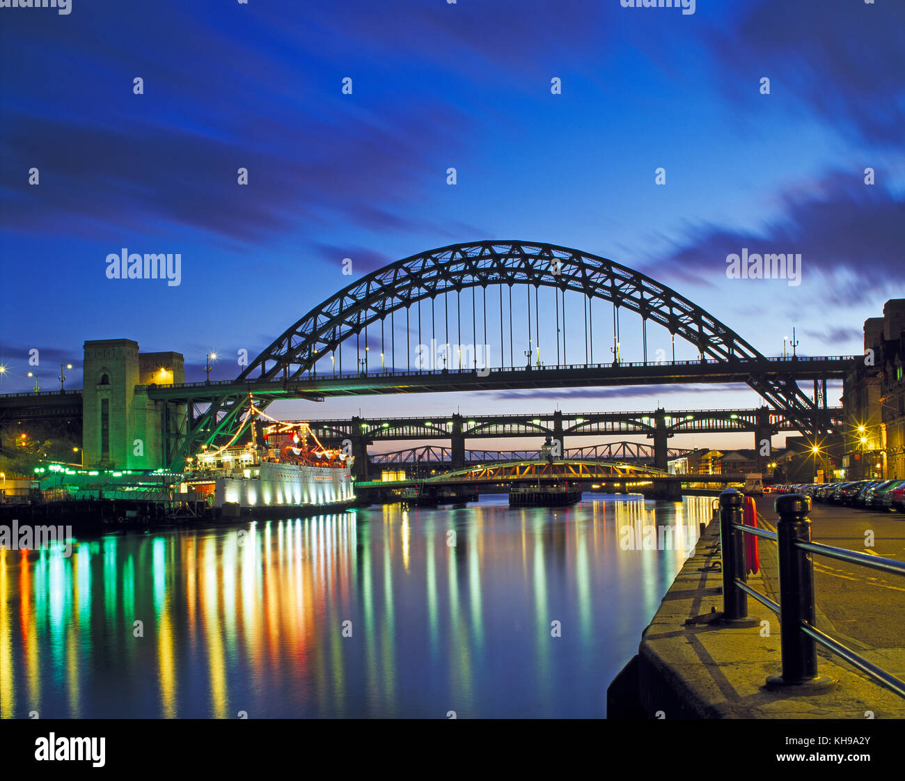 Tyne Bridge Newcastle upon Tyne Tyne and Wear England UK Stock Photo ...