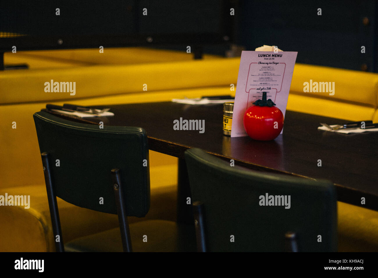 interior of a nice modern hipster restaurant Stock Photo - Alamy